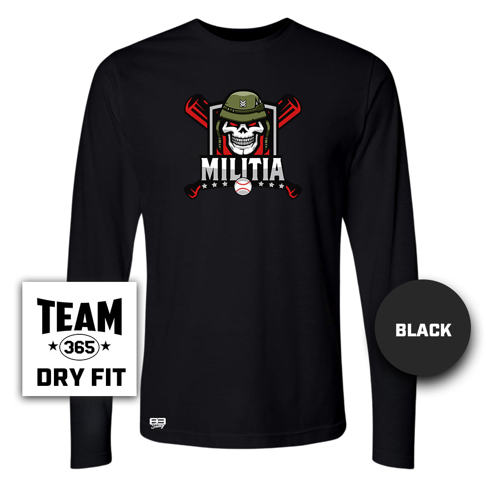 Lightweight Performance Long Sleeve - Militia Baseball – 83Swag