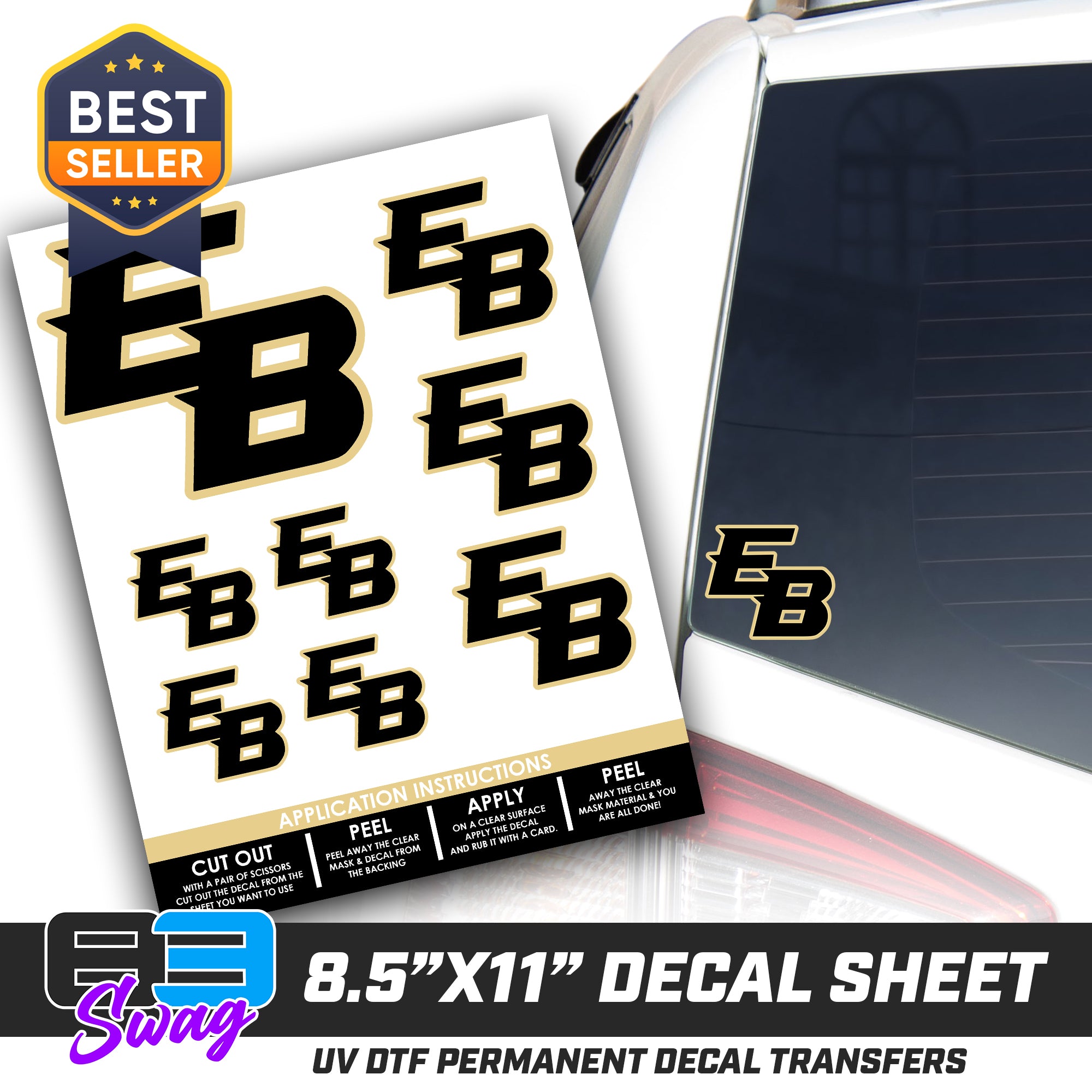 Logo Decal Pack Sheet - Elite Baseball – 83Swag