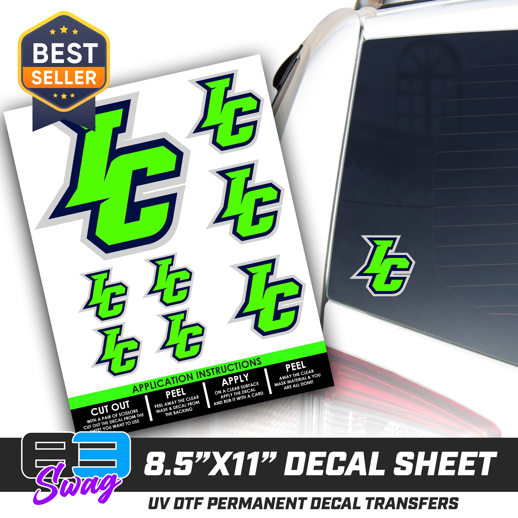 Logo Decal Pack Sheet - Indy Clutch Baseball – 83Swag