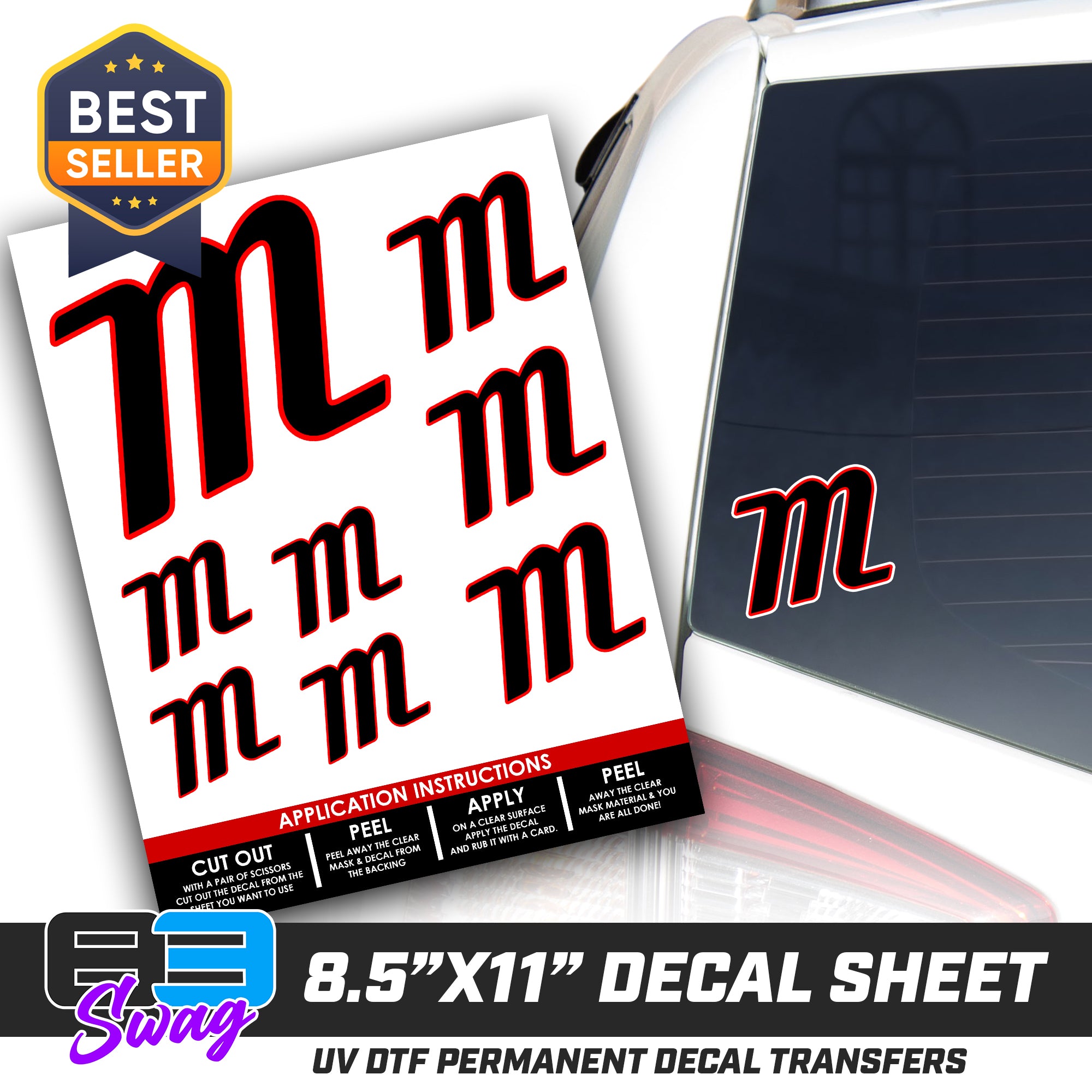 Logo Decal Pack Sheet - SYA Mets – 83Swag