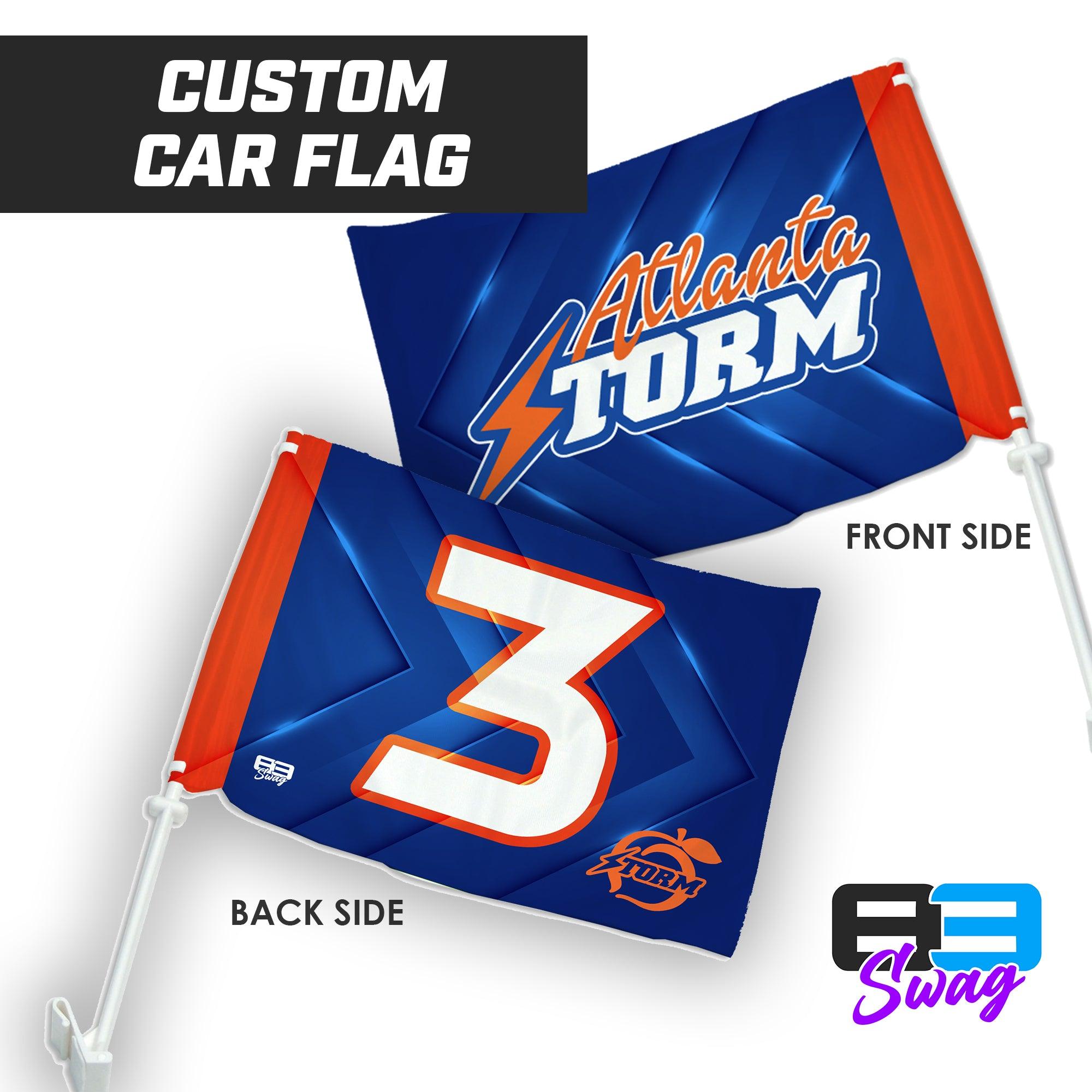 Atlanta Storm 2024 Edition - Car Flag – 83Swag