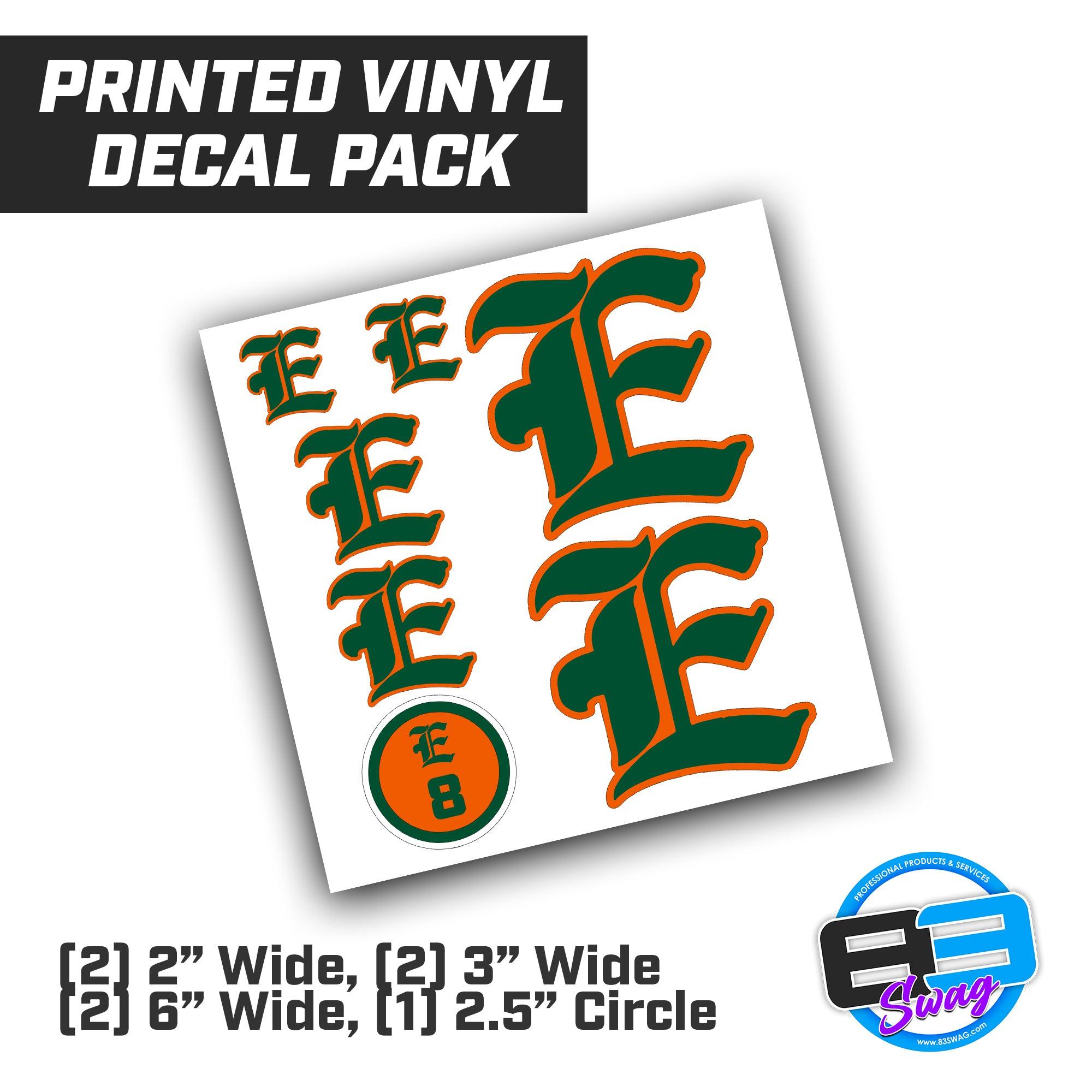 Elkridge Hurricanes - Logo Vinyl Decal Pack – 83Swag
