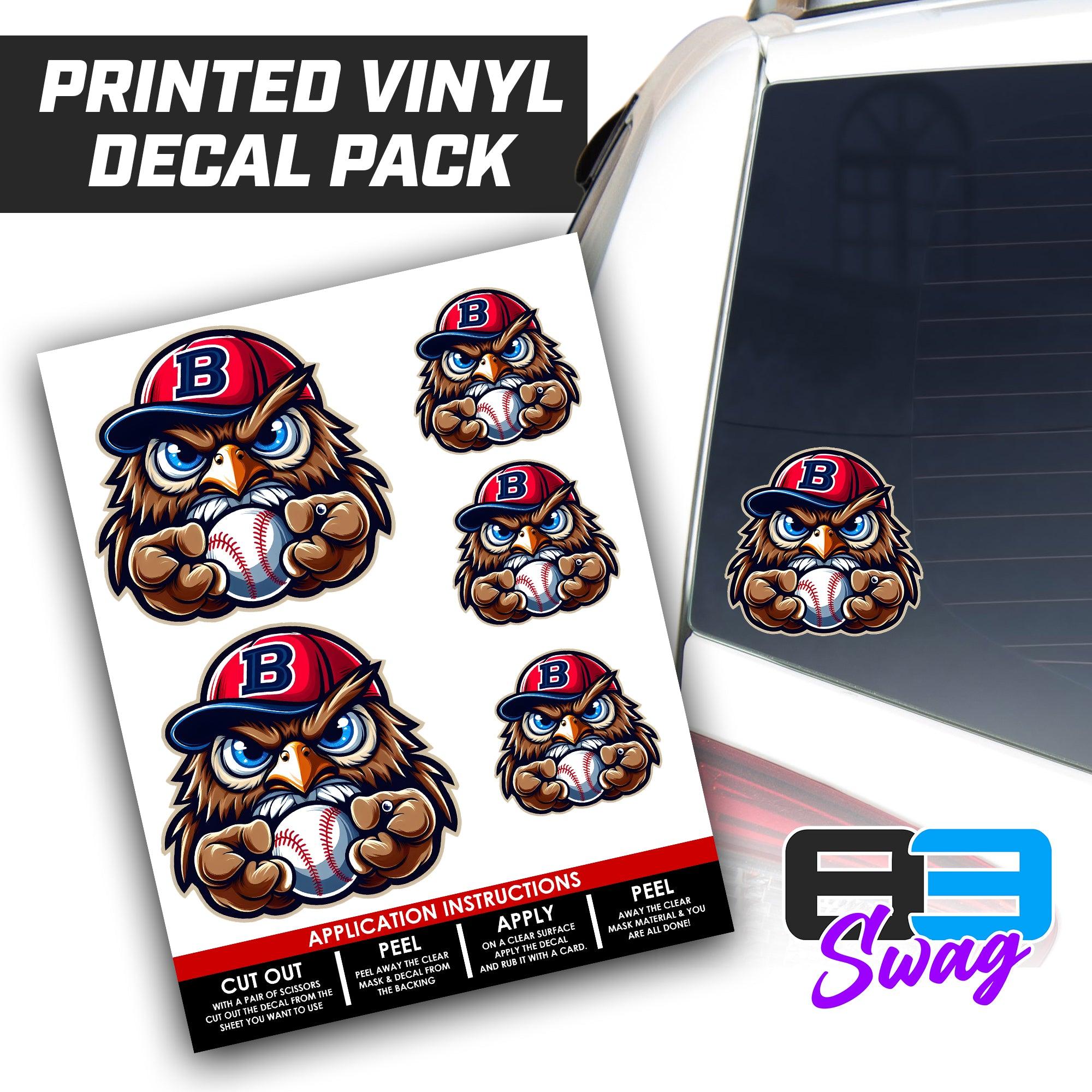 Logo Decal Pack Sheet - Bay Area Barnstormers – 83Swag