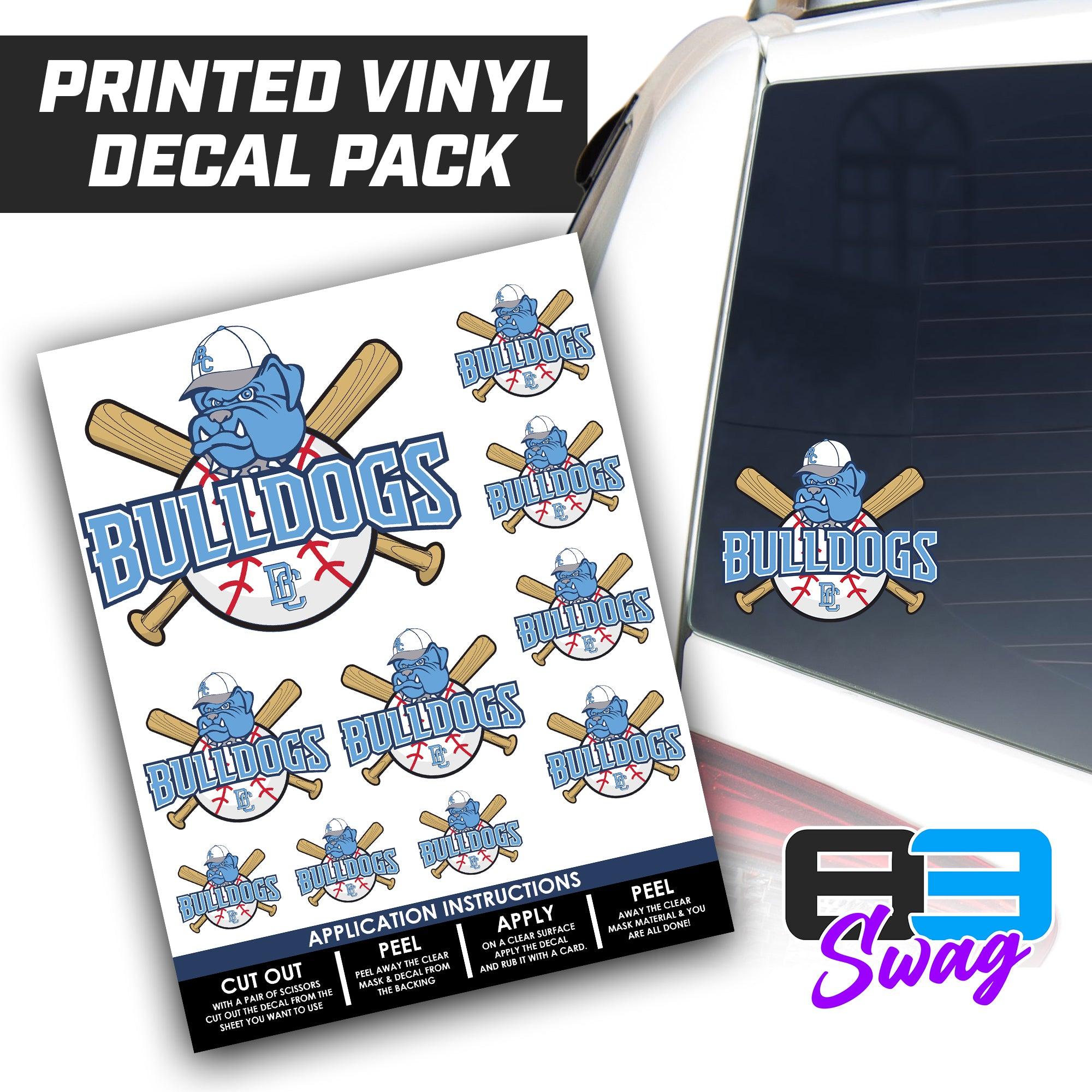 Logo Decal Pack Sheet - BC Bulldogs – 83Swag