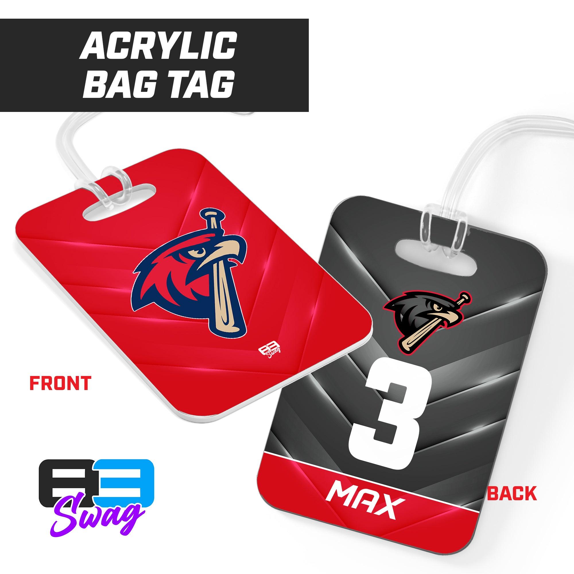 MSA Redtails Baseball 2024 Edition - Hard Acrylic Bag Tag – 83Swag