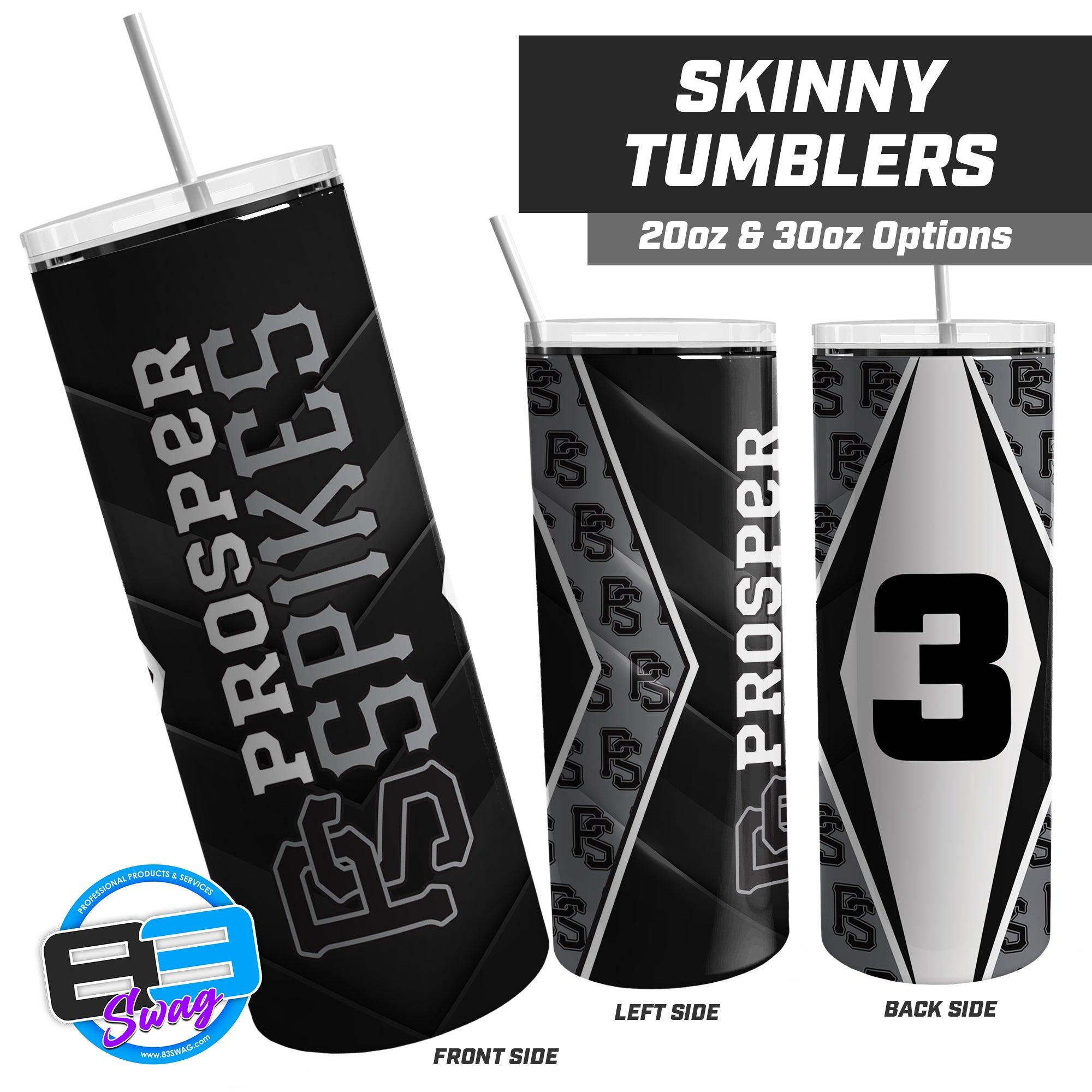 Prosper Spikes - 20oz & 30oz Skinny Tumbler – 83Swag