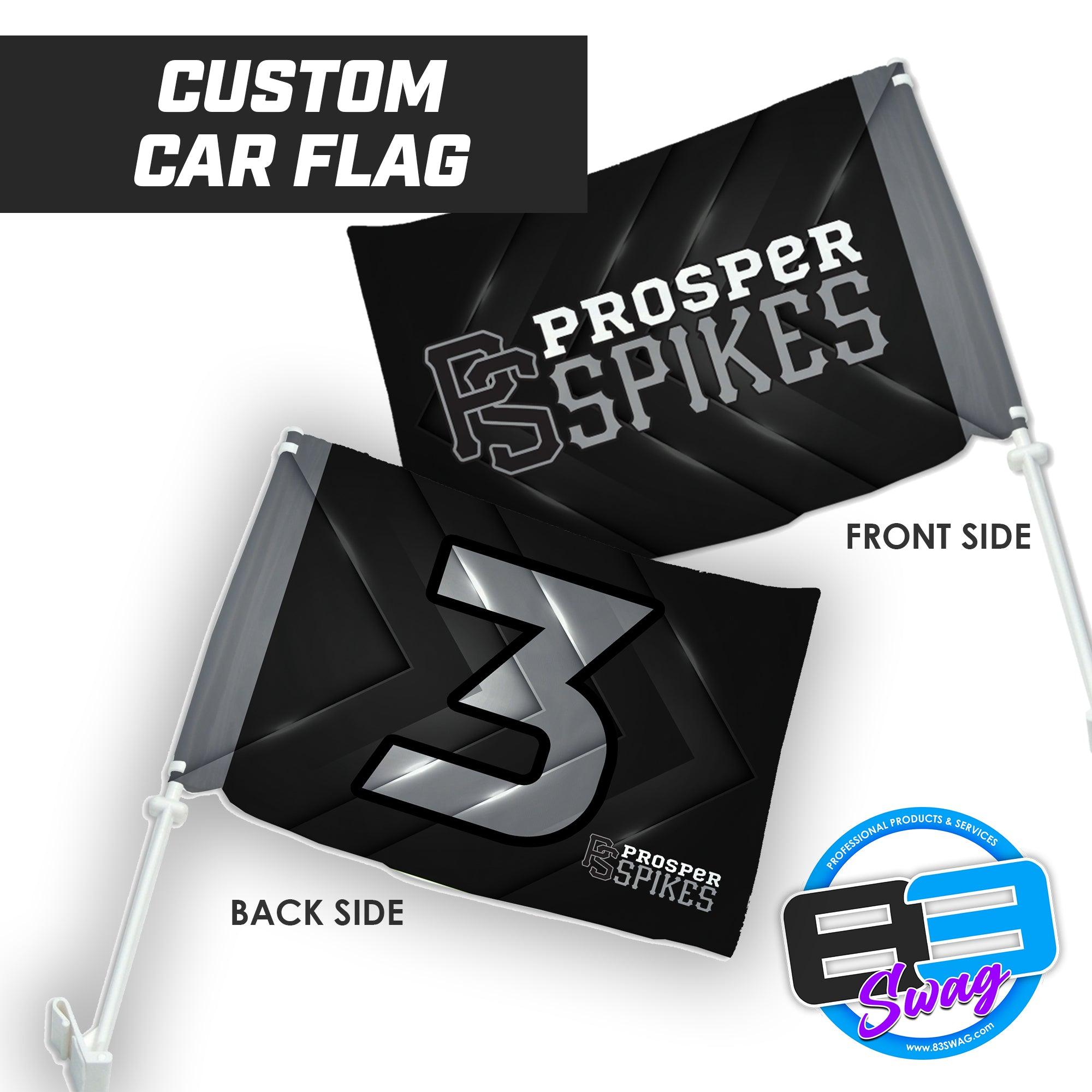 Prosper Spikes - Car Flag – 83Swag