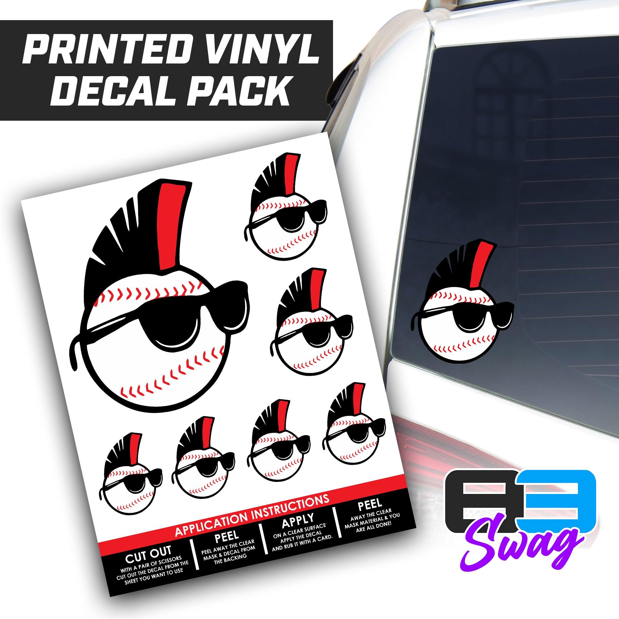 Screwballs Baseball - Logo Decal Pack Sheet – 83Swag