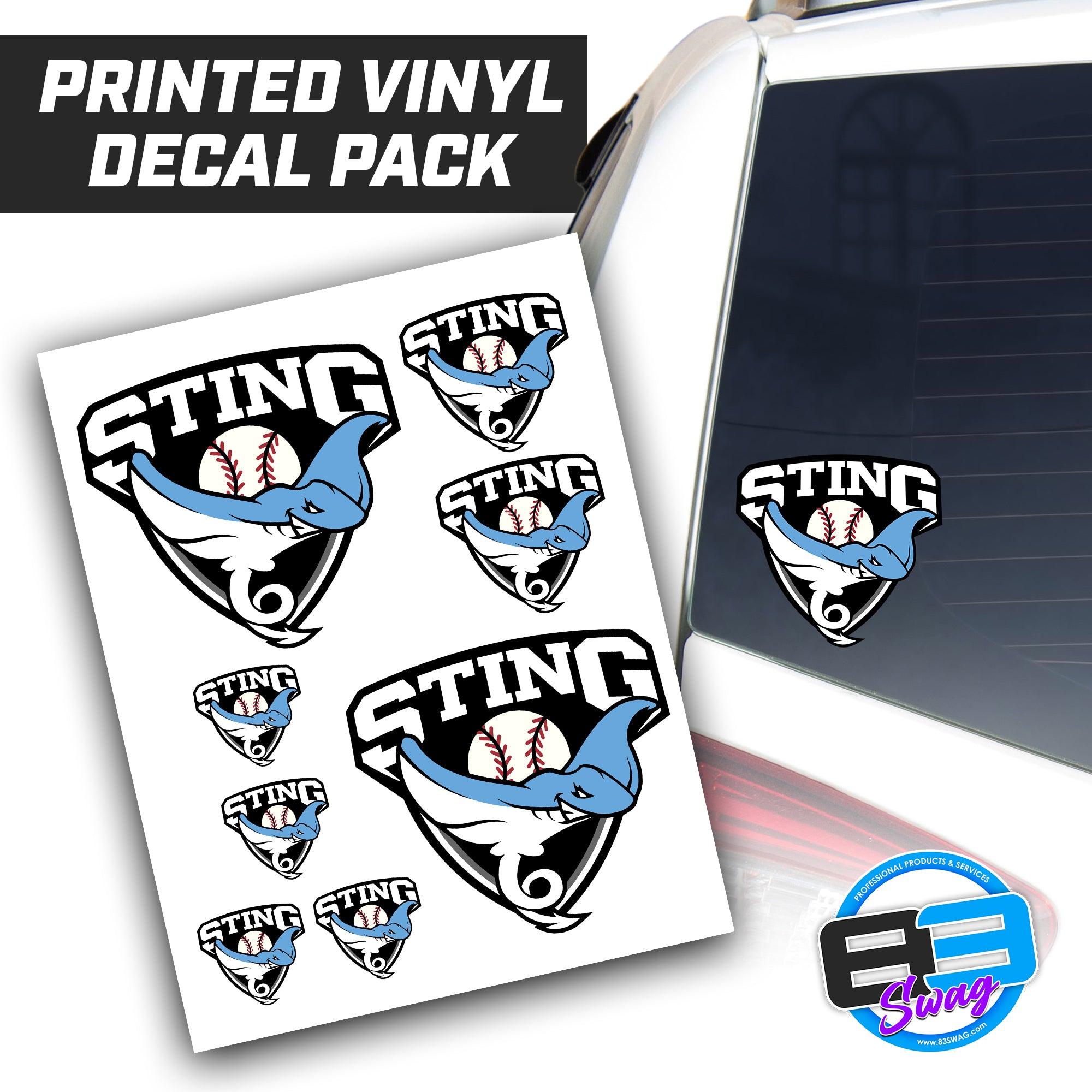 Southwest Sting Baseball - Logo Vinyl Decal Pack – 83Swag