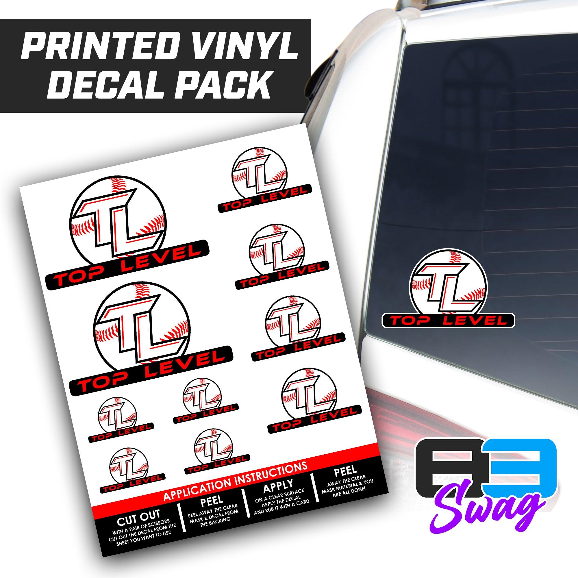 Top Level Baseball V1 - Logo Decal Pack Sheet – 83Swag